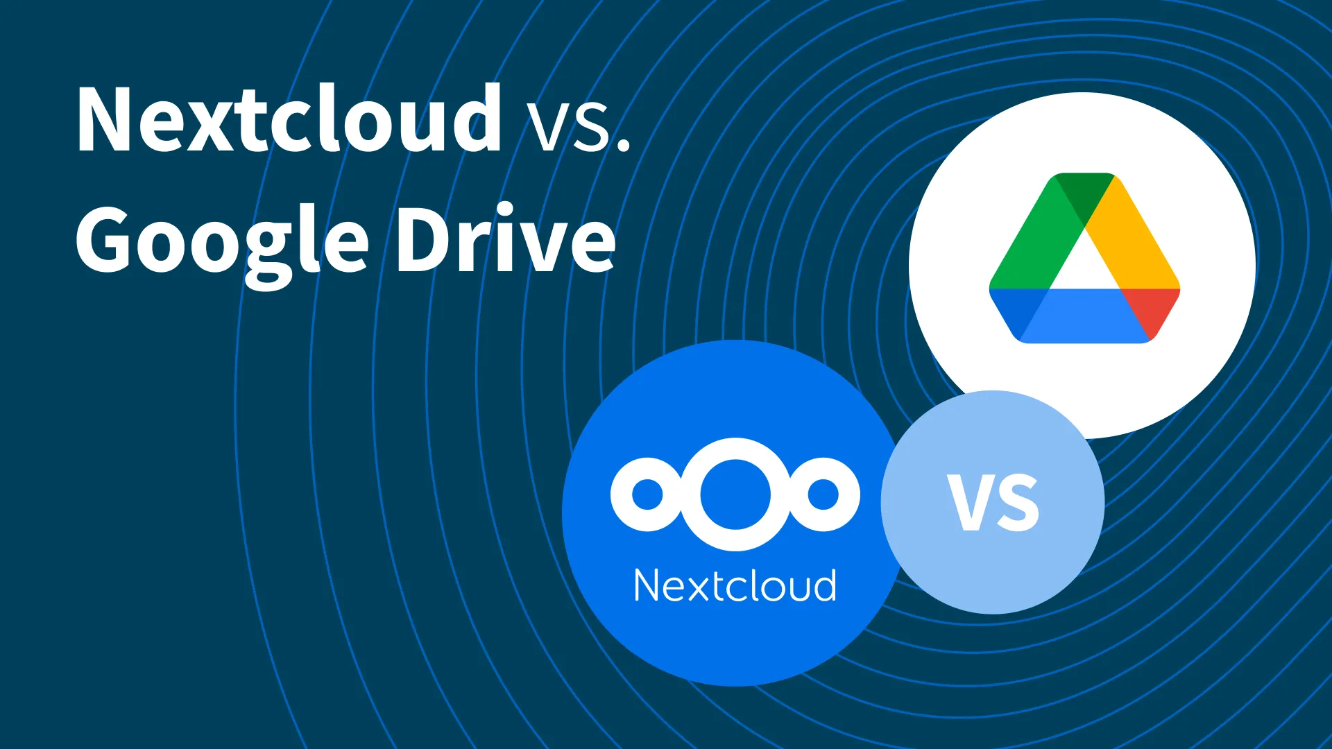 Nextcloud vs. Google Drive | hosting.de