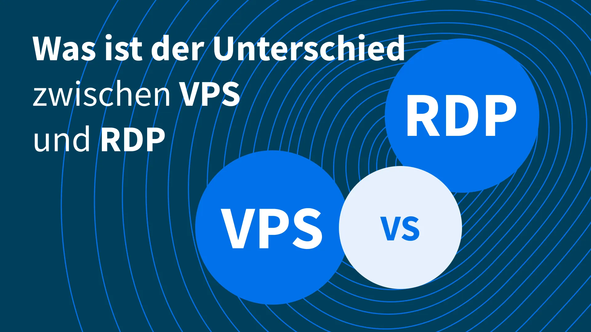RDP vs. VPS – Was ist der Unterschied? | hosting.de